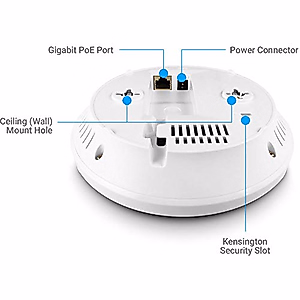 EnGenius Technologies EAP1300 Wi-Fi 5 (802.11ac Wave 2) 2x2 Managed Indoor Wireless Access Point Features Quad-Core Processors, MU-MIMO, High Powered 23dBm, GigaE Port (Mounting Kit Included)