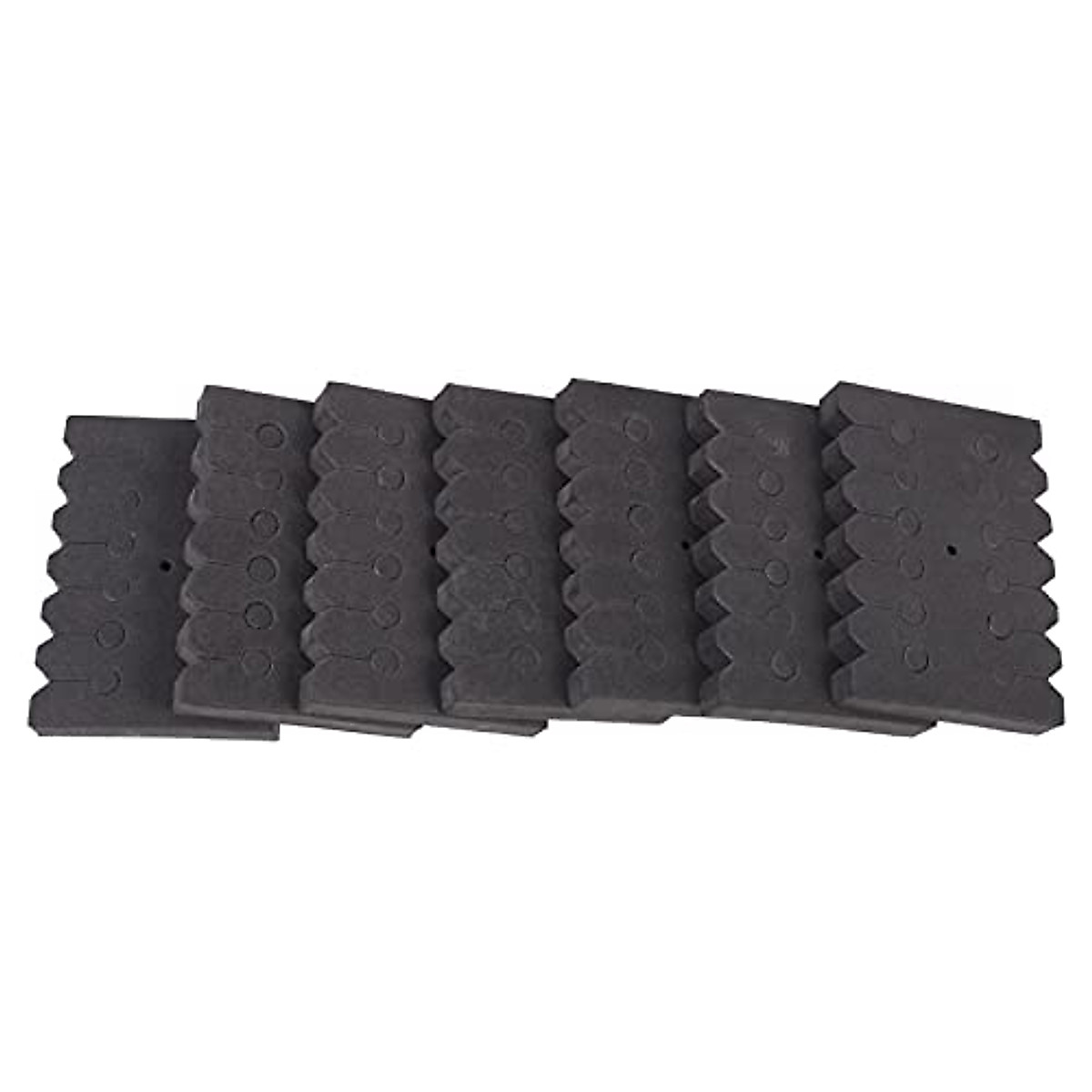 7pcs Arrows Separator EVA Foam Practical Arrows Unique Quiver Holder Separator for Outdoor Black