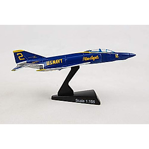 Daron Postage Stamp F4 Phantom II 1/155 Blue Angels