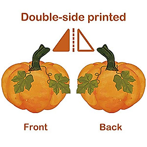 Ivenf Thanksgiving Decorations, 31 ct Turkey Pumpkin Fall Leaves Hanging Swirls and Thankful Banner, Maple Leaves Home Fireplace Decor Autumn Theme Party Supplies