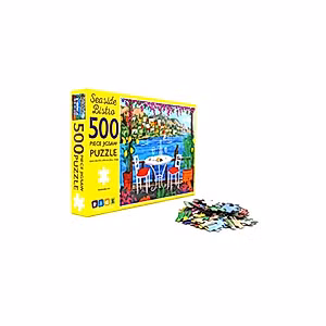 Page Publications Collection - Seaside Bistro Puzzle Games - Jigsaw Puzzles 500 Pieces for Adults - Games for Adults, Teens and Kids