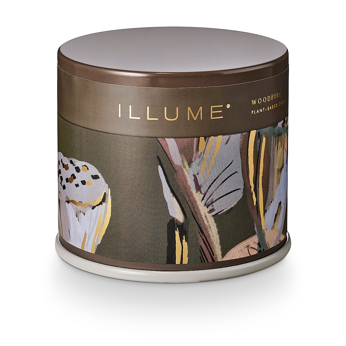 ILLUME Vanity Tin Candle, Woodfire