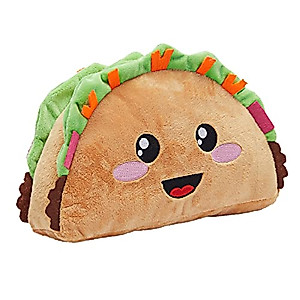 BLUE PANDA Soft Taco Stuffed Animal, Comfort Plush Toys for Gifts, Collectibles, 10 Inches