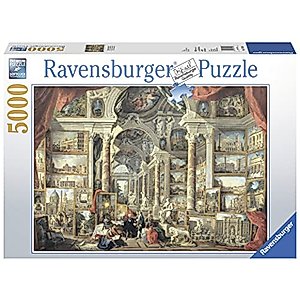 Ravensburger Views of Modern Rome 5000 Piece Jigsaw Puzzle for Adults - Unique Handcrafted Tooling | Premium Durable Blueboard | Frustration-Free Fit | Ideal Gift for Puzzle Enthusiasts