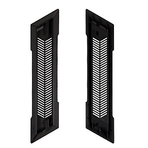 Younik Vertical Stand for PS4 Slim, Built-in Cooling Vents and Non-Slip Feet Steady Base Mount for PS4 Slim, Black