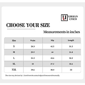 Urban CoCo Women's Vintage Elastic Waist A-Line Long Midi Skirt (2XL, Black)