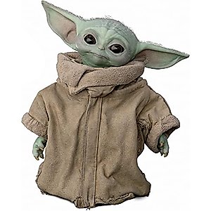 RoomMates RMK4456GM The Mandalorian: Baby Yoda Grogu | The Child Giant Peel and Stick Wall Decals, Green, Tan, Giant Wall Decal