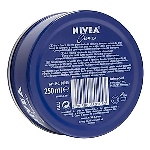 Genuine Authentic German Nivea Cream Metal Tin 250ml (2 pack)