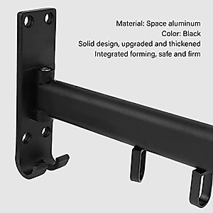 Natudeco Clothes Drying Rack Wall Mounted Clothes Rack Space Saving Dryer Rack Retractable Laundry Drying Rack for Outdoor Balcony Laundry Bathroom