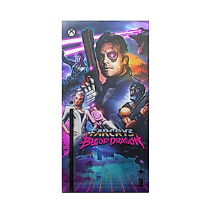 Head Case Designs Officially Licensed Far Cry 3 Blood Dragon Key Art Cover Vinyl Sticker Gaming Skin Decal Cover Compatible With Xbox Series X Console