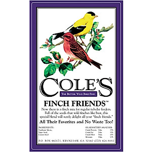 Cole's FF20 Finch Friends Bird Seed, 20-Pound
