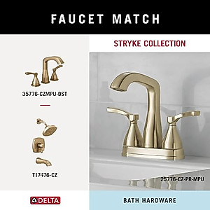 Delta Faucet 77638-CZ Stryke Towel, Double Hook, Champagne Bronze