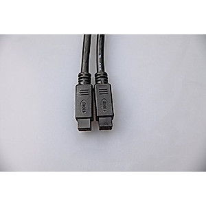 Bizlander Firewire 1394b 800 IEEE 9 Pin to 9 Pin Male to Male Cable for PC, Digital Cameras MacBook Pro, Mac Mini, Audio Device