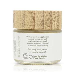 Green Forest Lady Organic Nipple Balm | Breast Feeding Essentials | Lanolin-Free, Gluten-Free | Relieves Soreness, Dryness, Cracking | Nursing Balm | Provides Protective Layer - 2 FL. OZ.