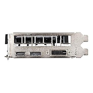MSI Gaming GeForce GTX 1650 128-Bit HDMI/DP/DVI 4GB GDRR6 HDCP Support DirectX 12 VR Ready OC Graphics Card (GTX 1650 D6 Ventus XS OC)