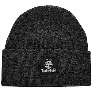 Timberland Short Watch Cap, Charcoal Heather Gray, One Size
