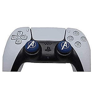 Avengers Logo Controller Thumb Grips for PlayStation 3 4 5 XBox One XBox Series X Nintendo Switch Pro Controllers