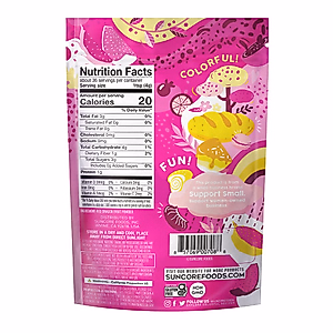 Suncore Foods Pink Pitaya Powder, Pink Food Coloring Powder, Gluten-Free, Non-GMO, 5oz (1 Pack)