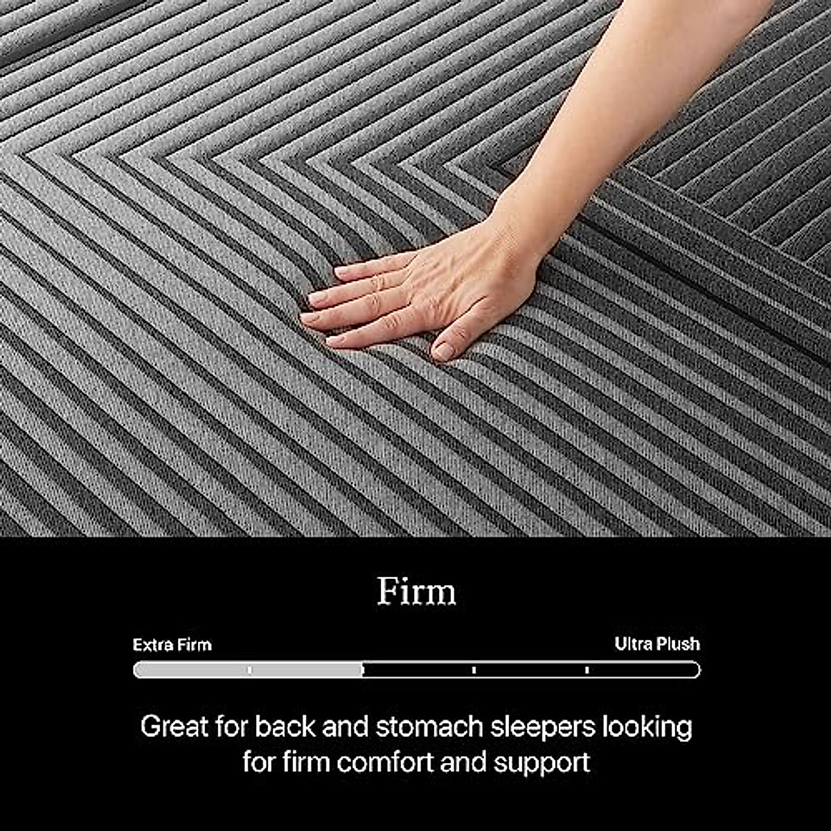 Beautyrest Black Hybrid LX-Class 13.5” Firm Queen Mattress, Cooling Technology, Supportive, CertiPUR-US, 100-Night Sleep Trial, 10-Year Limited Warranty