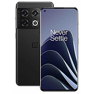OnePlus 10 Pro 5G Dual-SIM 128GB ROM + 8GB RAM (GSM Only | No CDMA) Factory Unlocked 5G Smartphone Global Version - Volcanic Black