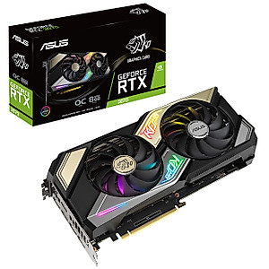 ASUS KO NVIDIA GeForce RTX 3070 OC Edition 8GB GDDR6 Gaming Graphics Card (PCIe 4.0, 8GB GDDR6 Memory, HDMI 2.1, DisplayPort 1.4a, Axial-tech Fan Design, 0dB Technology, Enduring capacitors)