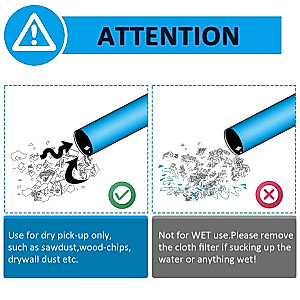 4 Pack VRC5 Cloth Filter for Vacmaster 1.5 to 3.2 Gallon Wet/Dry Vacuums, Craftsman 2&2-1/2 Gal. Shop Vac 916949, 9-16949, Also fit for Armor All AA155 AA256 AA255 2.5 Gallon, MICROLINED