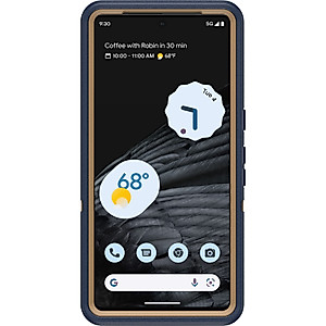 OtterBox Defender Series Case for Google Pixel 7 Pro (Only) - Holster Clip Included - Microbial Defense Protection - Non-Retail Packaging - Blue Suede Shoes