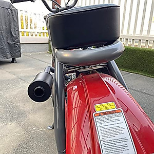 Exhaust with Muffler For Coleman Powersports CT200U BT200X KT196 RB200 MB200,For Predator 212cc 196cc/6.5HP Go Kart and Gas Mini Bike Black