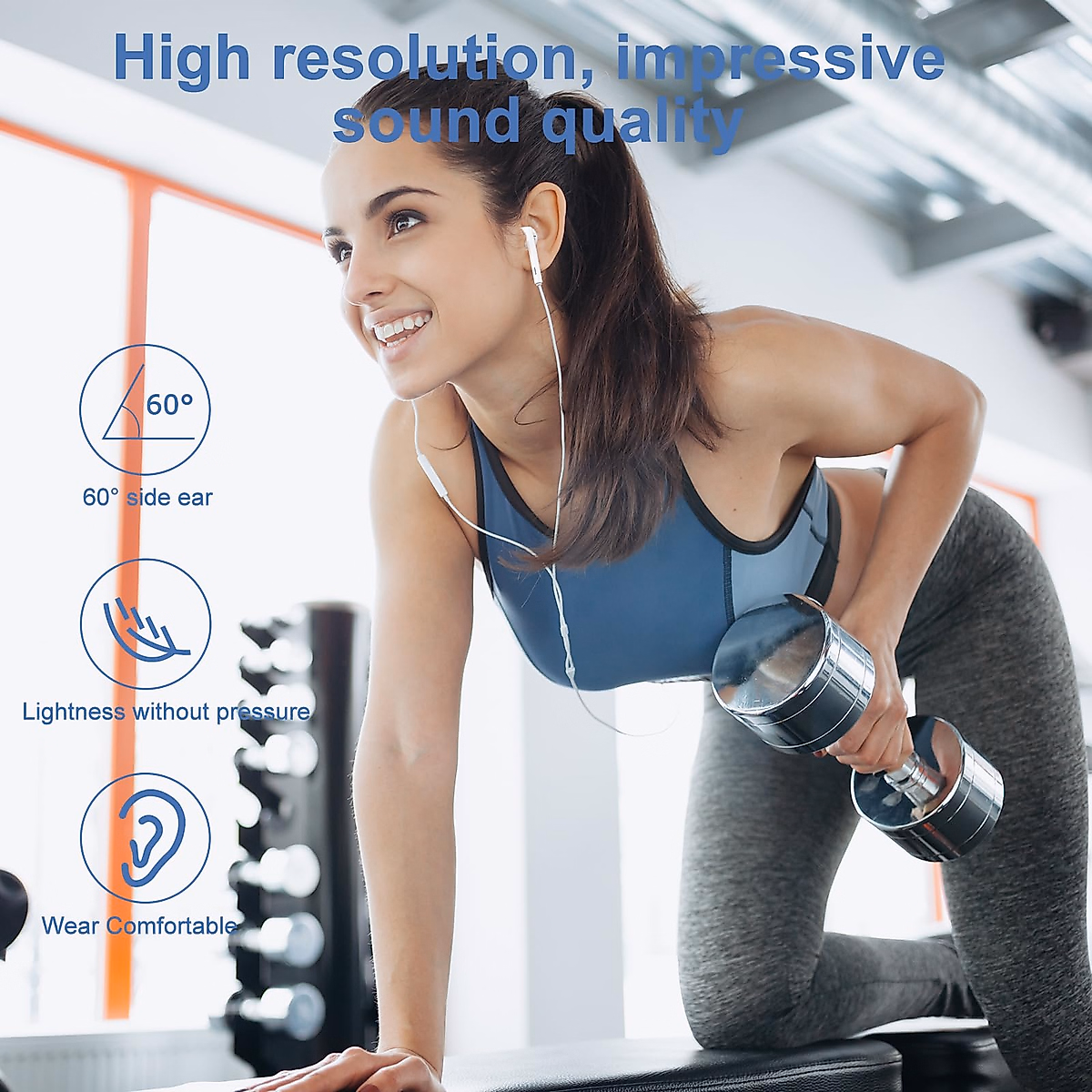 Apple Earbuds, iPhone Wired with Lightning Connector [Apple MFi Certified] Wired Earphones with Microphone Volume Control Music and Calling Headphones for iPhone 14/13/12/11/SE/X/XR/XS/8/7-2 Pack