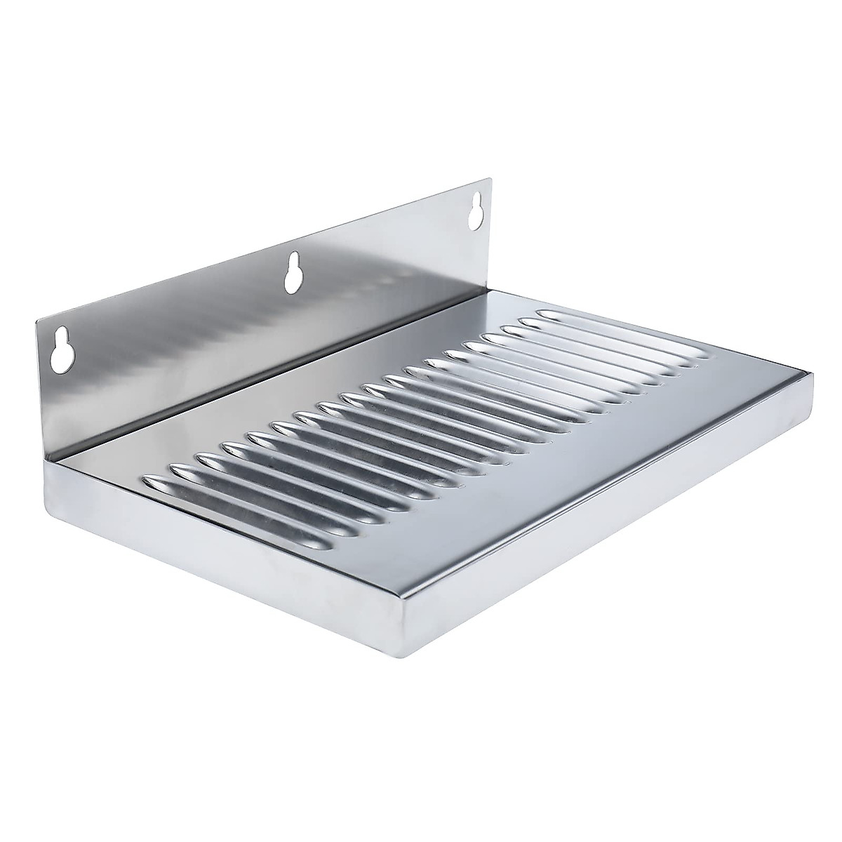 Beer Surface Mount Drip Tray - No Drain (10" x 6" x 3/4")