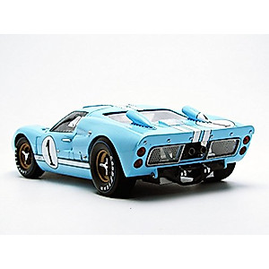 1966 Ford GT40 MK Metal Die-Cast Model Racecar