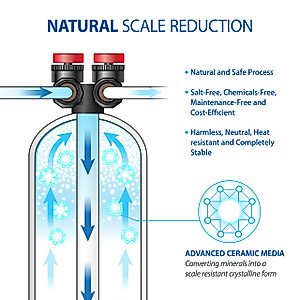 APEC Water Systems FUTURA-10-COAT Premium 10 GPM Whole House Salt-Free Water Conditioner with Protective Coat