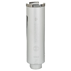 Bosch Professional 2608587338 Diamond Dry core Cutter G 1/2" 48 mm, 150 mm, 3 Segments, 7 mm, Silver, 48/150/7 mm