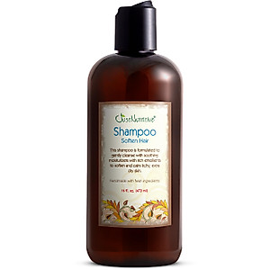 Just Nutritive Psoriasis Soften Hair Shampoo | Natural Shampoo for Scalp Concerns | Sulfate Free Shampoo for Men and Women | Scalp Treatment for All Hair Types 16 Fl Oz