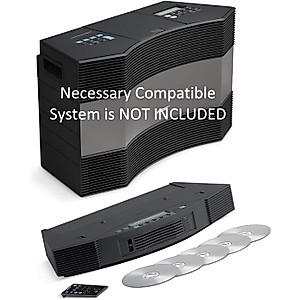 Bose Acoustic Wave System II 5-CD Multi Disc Changer, Graphite Grey Black (Renewed)