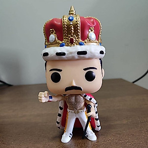 POP Rocks: Freddie Mercury King Multicolor, 3.75 inches