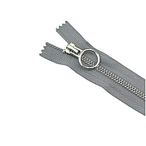 Exquisite Zipper，5# Zipper 2Pcs 20cm Close-End Auto Lock Circle Platinum Plating Zipper Type 9 20cm (Color : Type 13, Size : 20cm)