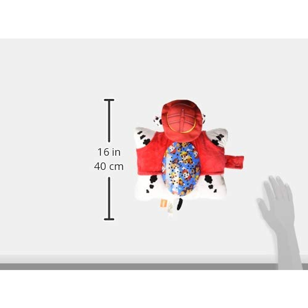 Pillow Pets Paw Patrol Marshall Sleeptime Lites®️ 11" Stuffed Animal Plush Nightlight