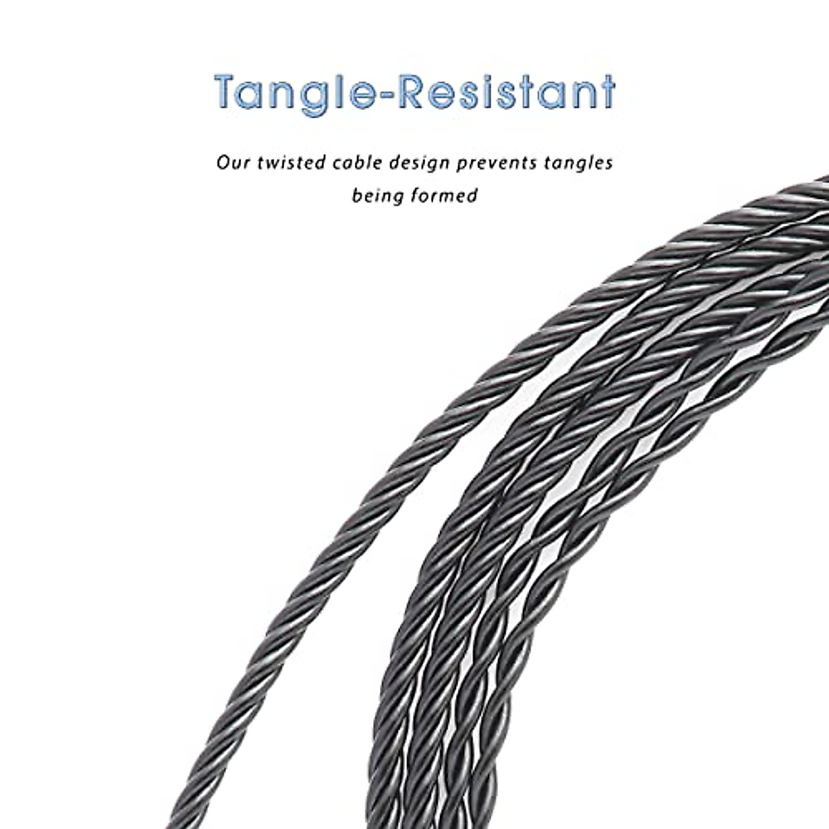 Campfire Audio Super Smoky Litz IEM Cable | MMCX Cable Replacement Headphone Cable | 2.5mm TRRS Connector