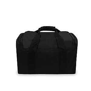 Everest Gym Bag with Wet Pocket, Black