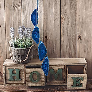 Wind Chime - Unique and Beautiful Agate Slices for Home or Garden Decor