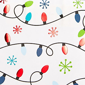 SUNCOLOR 30 Pack Small Christmas Gift Bags With Tissue paper