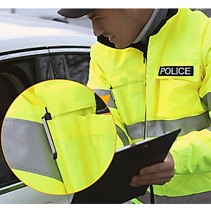 JOTOVO Pocket Key Universal Round Handcuff Key, Police Cuff Keys 4 Inch with Clip for All Standard Series Hand Cuffs - 2 Pack