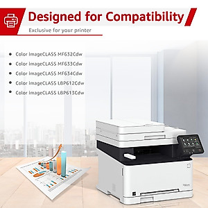 GREENSKY Compatible Toner Cartridges Replacement for Canon CRG 045 045H Color ImageCLASS MF634Cdw MF634 634C MF632Cdw MF633Cdw MF632C MF632 LBP612Cdw LBP613Cdw LBP612C LBP612 Laser Printer (4 Pack)