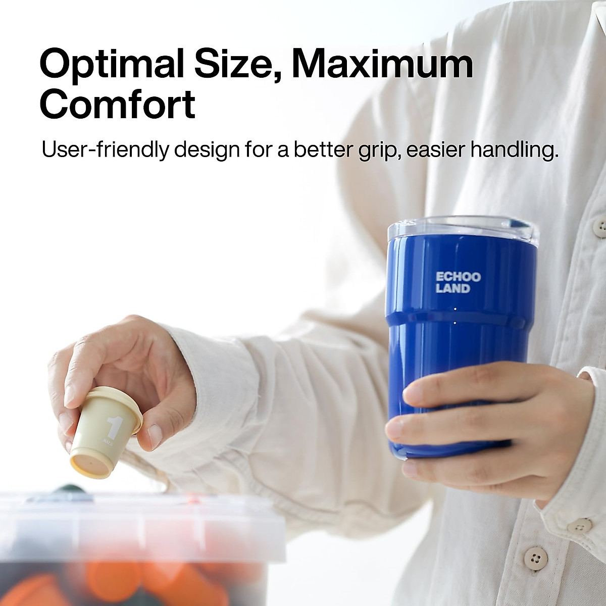 SaturnBird 12 oz Coffee Mug with Lid, for Cold & Hot Drinks, Vacuum Insulated Stainless Steel Coffee Tumbler for Cold & Hot Drinks, Reusable Double-Wall, BPA-Free, Ocean Blue (NO.3)