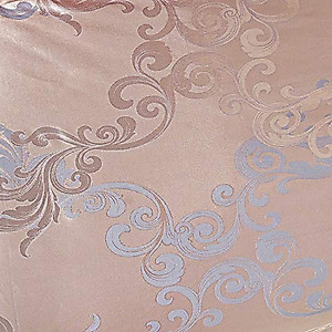 Dolce Mela 6 Piece Bedding Duvet Cover Set, Luxury Jacquard Top, 100% Soft Combed Cotton Inside, Superior Comfort, Breathable, All-Season, Machine Washable, DM801Q, Multi-Color, Queen