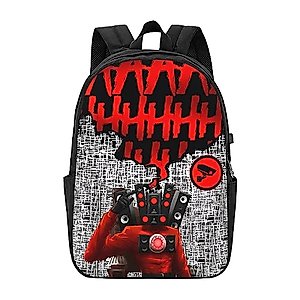 Moare Skibidi Toilet Backpack 2023 Game Backpacks Cute Cartoon Bag for University