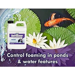 KoiWorx Defoamer - 32oz- Removes Foam from Decorative and Ornamental Ponds, Safe for Koi