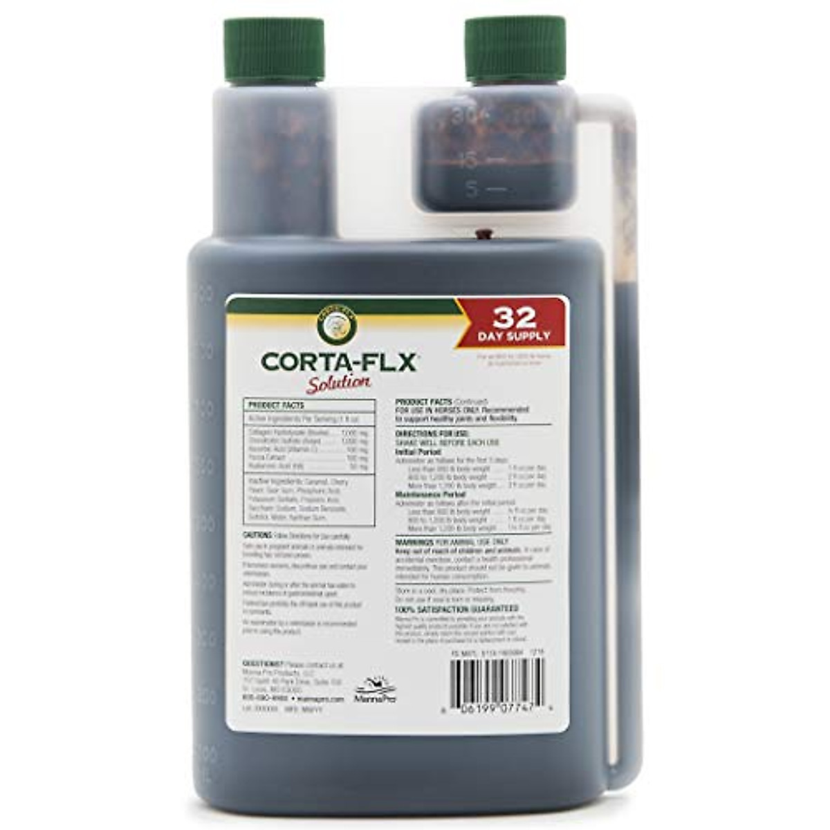 Manna Pro Corta-FLX Solution Quart Equine Joint Flex Supplement, Grey (BC025284)