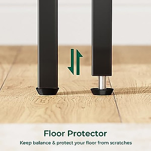 Huuger L Shaped Desk, 39 Inches Computer Desk with Reversible Storage Shelves, Gaming Desk, Corner Desk Home Office Desks, Writing Desk Study Desk with Metal Frame, Black